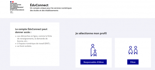 Parents : comment accéder et créer le nouveau mot de passe Educonnect ...