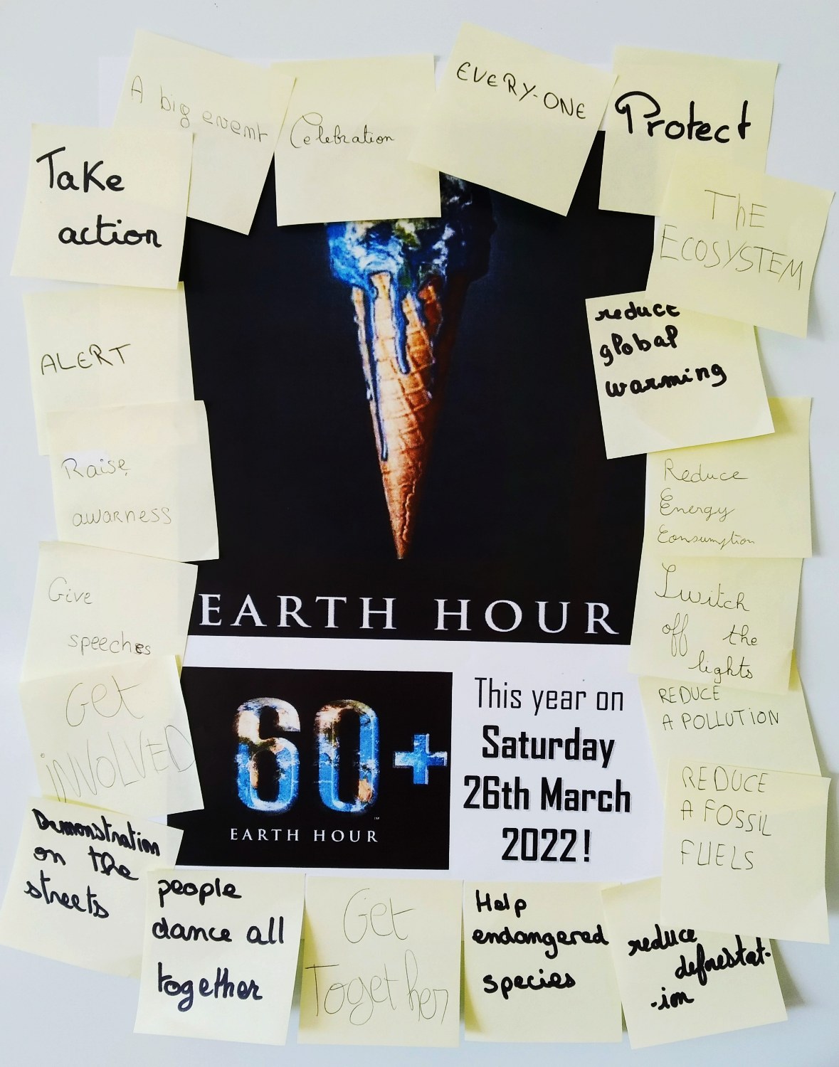 Earth Hour vu par les élèves de 3C en anglais - Collège Léopold ...