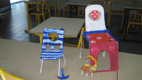 Travaux réalisés en cinquième: Les chaises. - Site du collège Jules ...