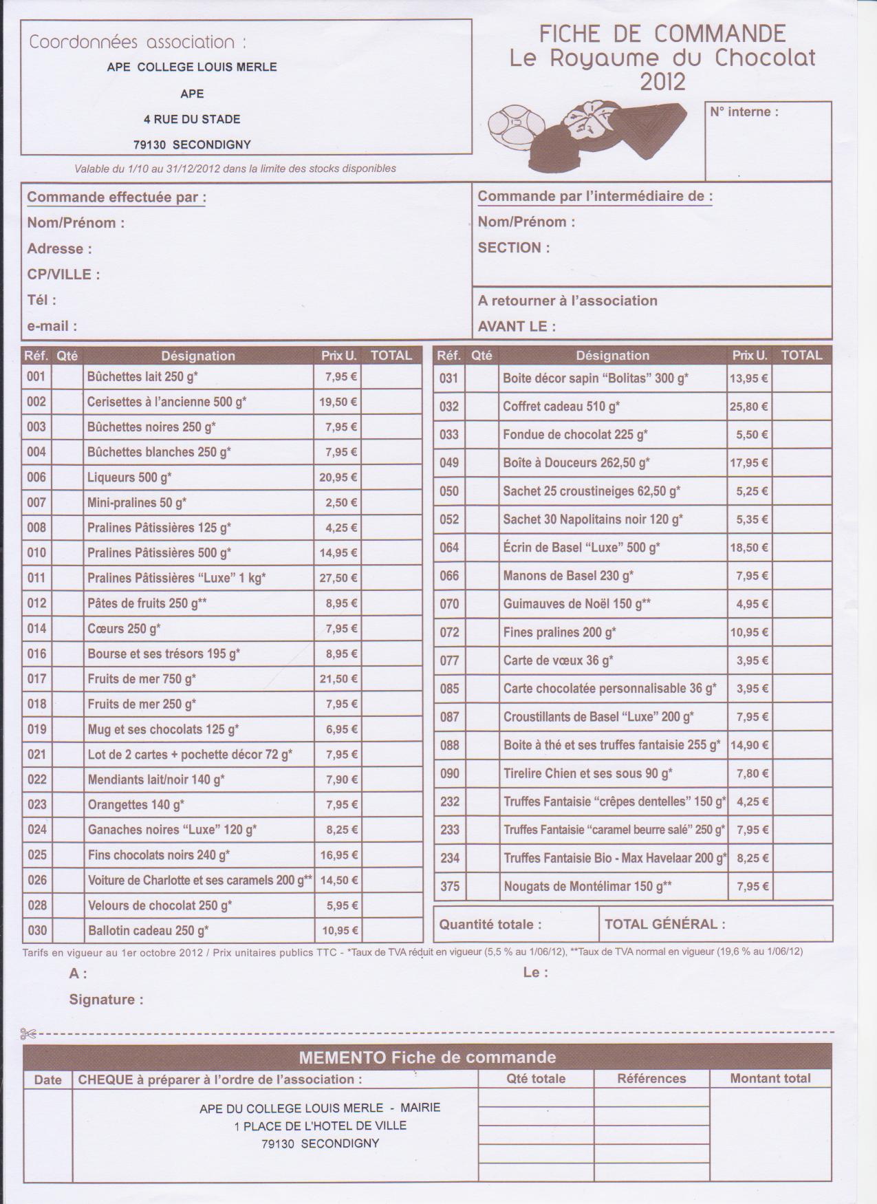 SOYEZ GOURMANDS ET GENEREUX POUR NOEL - Site du collège Louis Merle ...