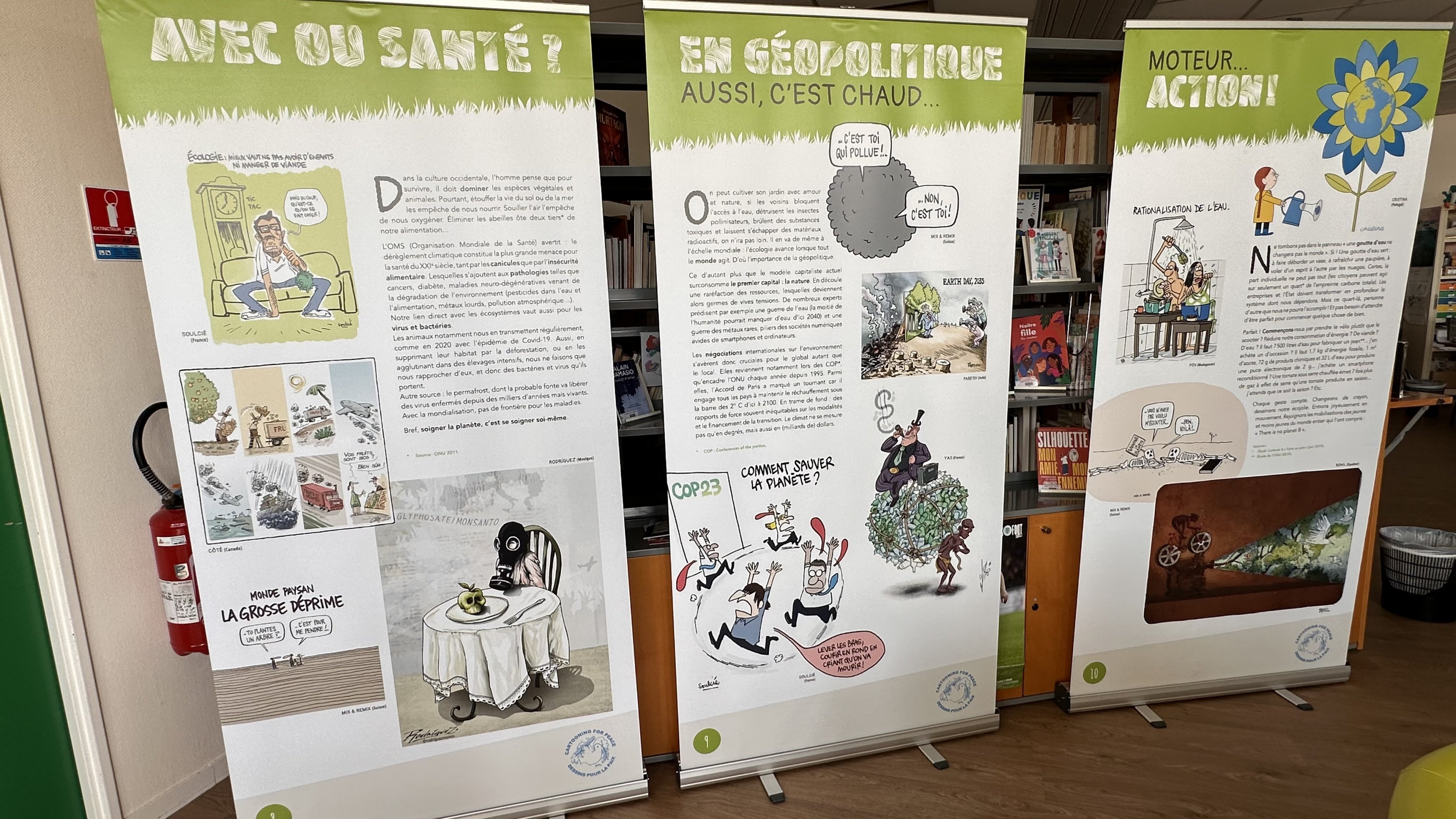 L'écologie s'invite au CDI - Site du collège Jean Hay de Marennes - Pédagogie - Académie de Poitiers