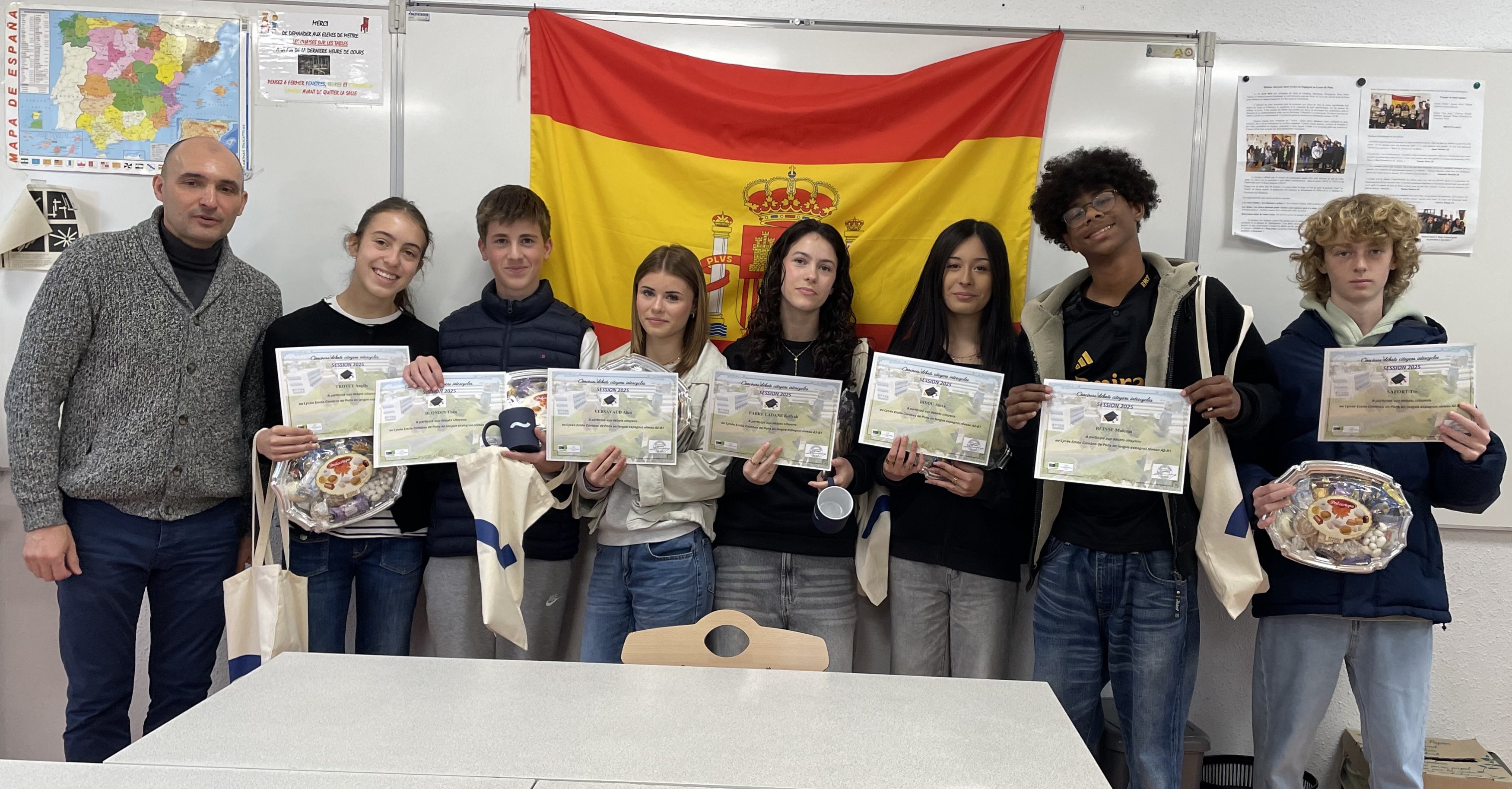 Débats citoyens inter-cycles en Espagnol au Lycée de Pons. - Collège ...
