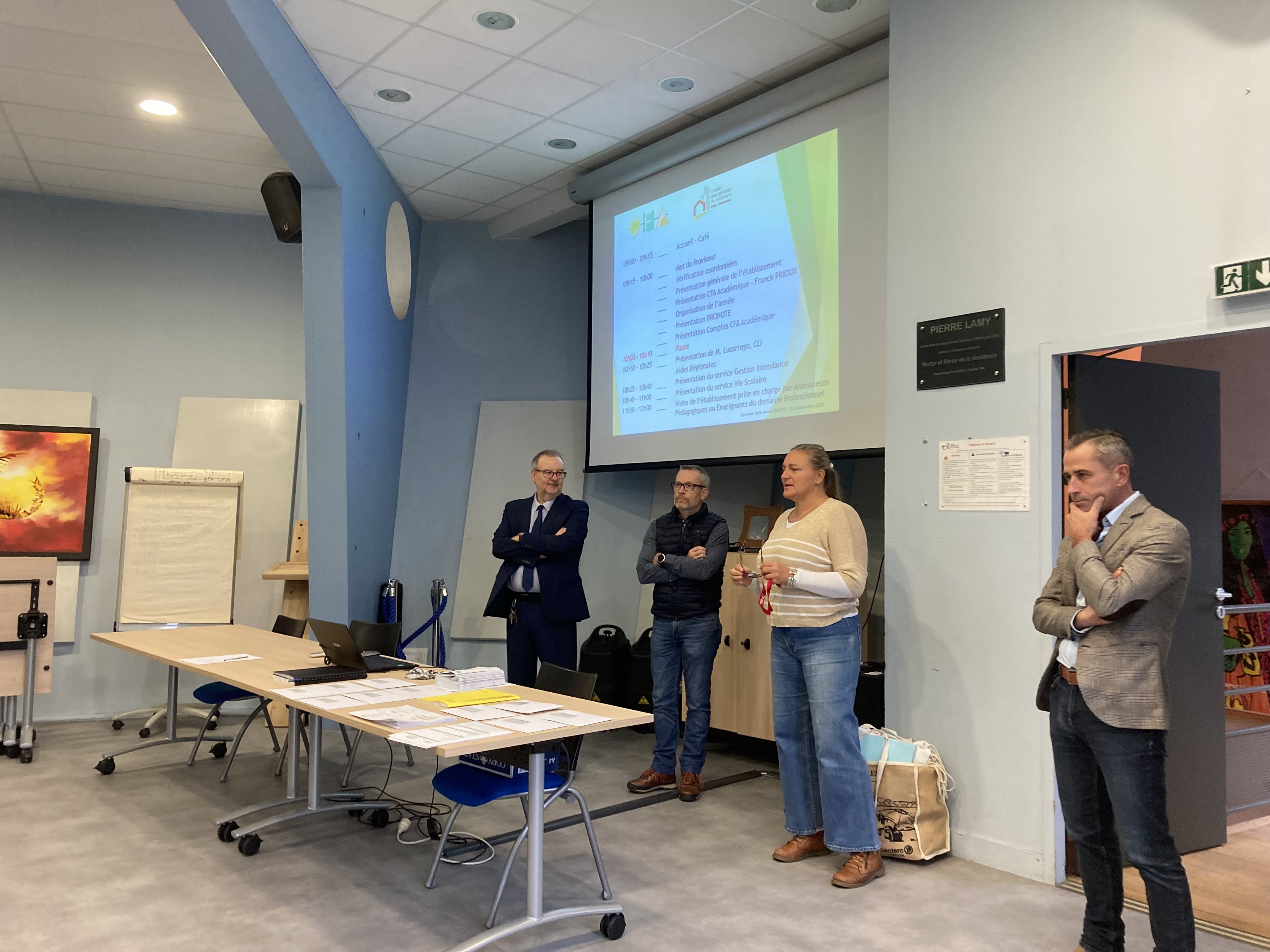 Rentrée des apprentis en BTS - Lycée des Métiers du Bâtiment SILLAC ...
