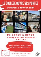 Le collège ouvre ses portes ! - Site du collège Arthur Rimbaud de ...