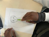 Le portrait d'après Benoit Hamet avec les élèves de CAP - Lycée des ...